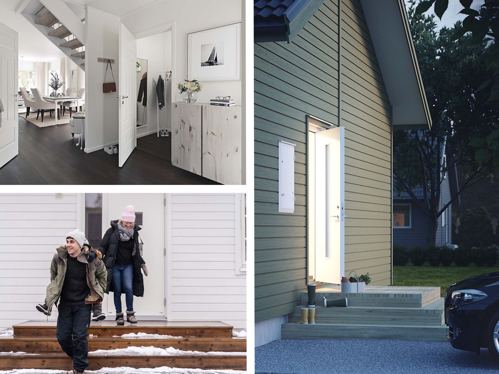 Inspiration för hallen i ditt hus | SmålandsVillan