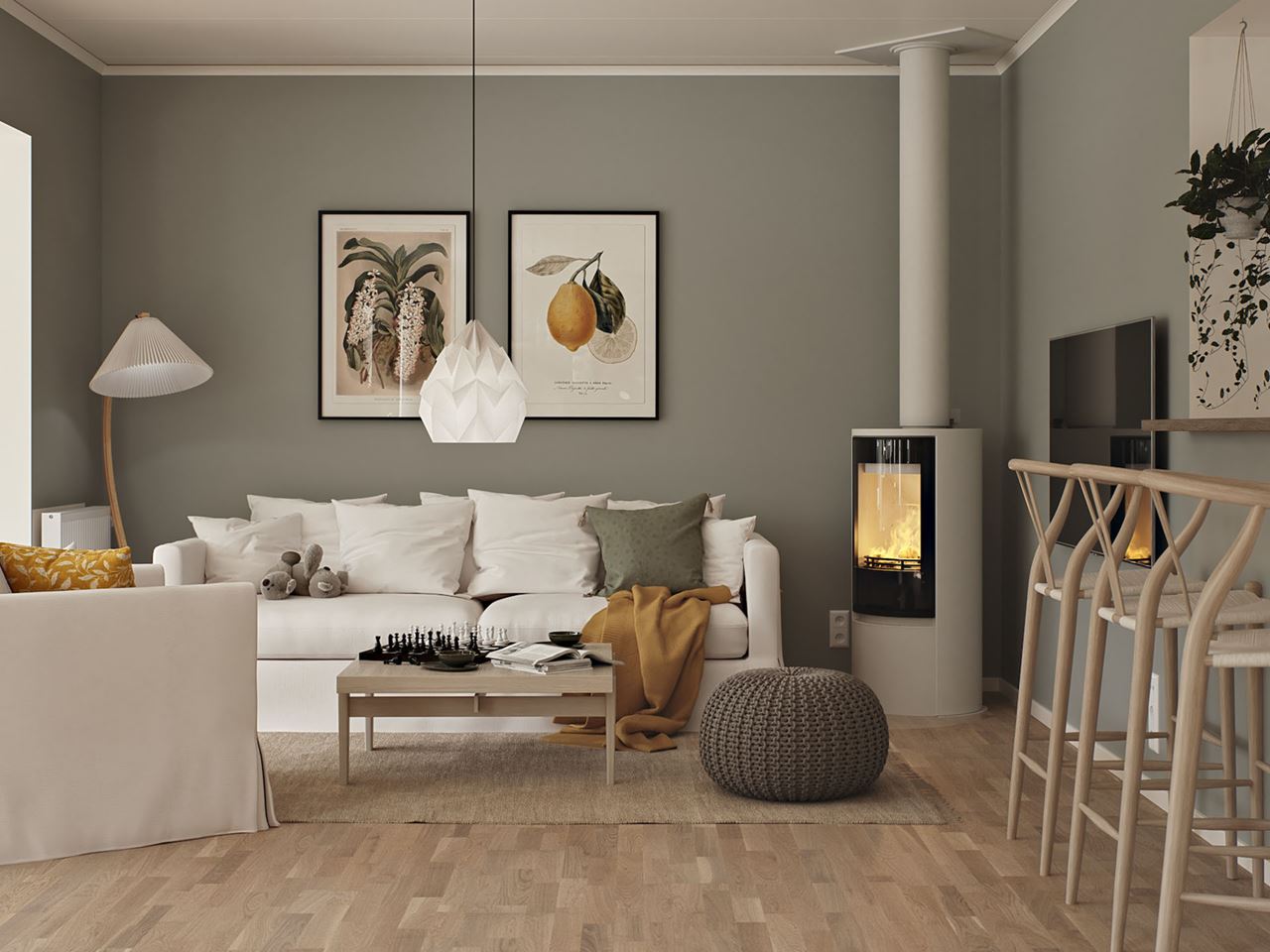 Inspiration: Så blir ditt vardagsrum härligt ombonat