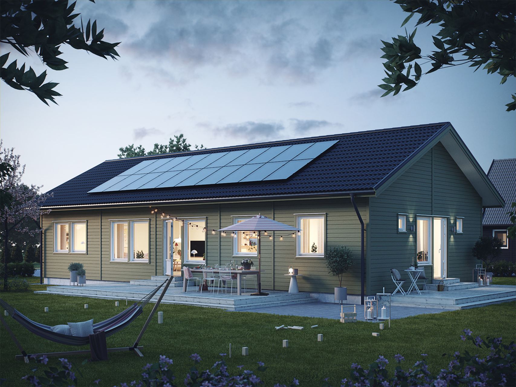 Du kan fortfarande bygga nytt hus och bo billigare