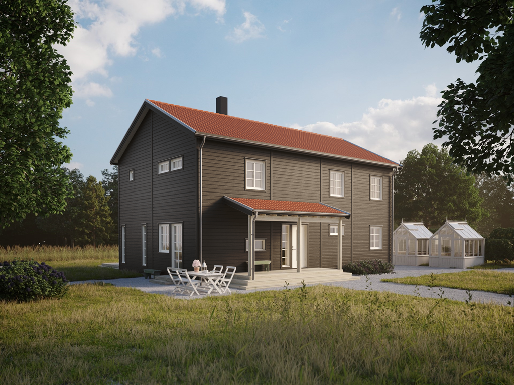 Hustillverkare - villa, bygga hus i Falun | SmålandsVillan