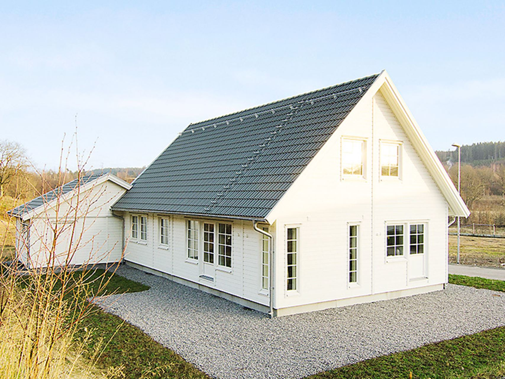 Modern och öppen planlösning i Villa Kalmar - SmålandsVillan