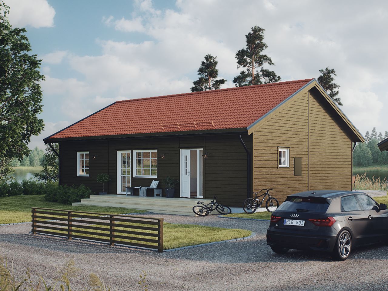 Fritidshus - Bygg ditt hus med oss | SmålandsVillan